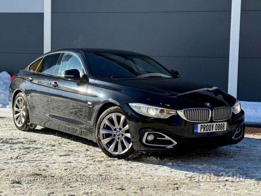 Melns BMW 4 Series 2015 Tallina, ar dzinēja tilpumu 2.00 L un nobraukumu 254 tūkst. km par 11900 €, foto 1 vietnē AUTOMOTO.COM.LV