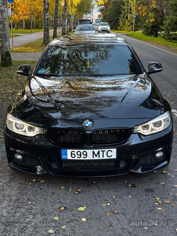 Melns BMW 4 Series 2015 Tallina, ar dzinēja tilpumu 3.00 L un nobraukumu 328 tūkst. km par 16000 €, foto 2 vietnē AUTOMOTO.COM.LV
