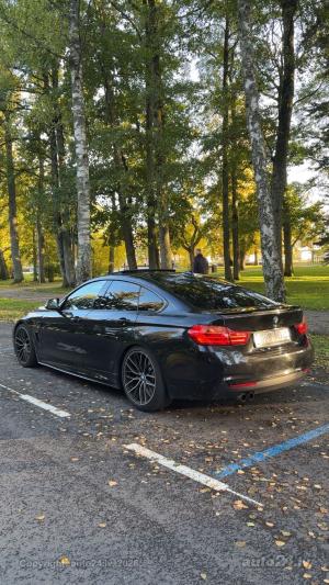 Black BMW 4 Series 2015 in Tallinn, with an engine capacity of 3.00 L and mileage of 328 thousand km for 16000 €, photo 6 on AUTOMOTO.COM.LV