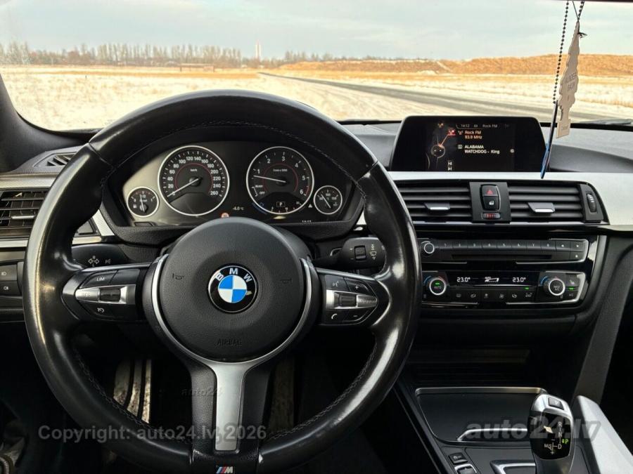 Black BMW 4 Series 2015 in Tallinn, with an engine capacity of 3.00 L and mileage of 328 thousand km for 16000 €, photo 7 on AUTOMOTO.COM.LV