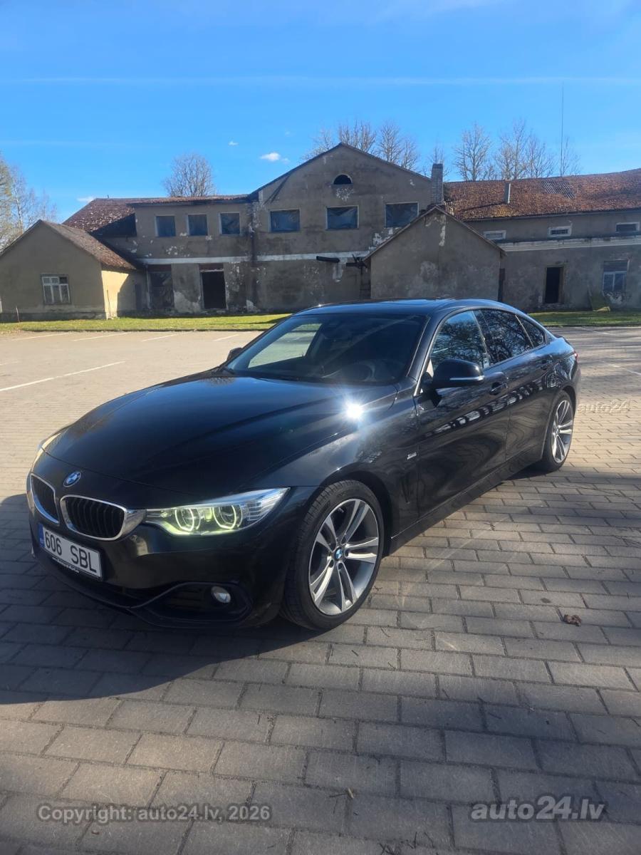 Black BMW 4 Series 2015 in Tallinn, with an engine capacity of 3.00 L and mileage of 220 thousand km for 21500 €, photo 1 on AUTOMOTO.COM.LV