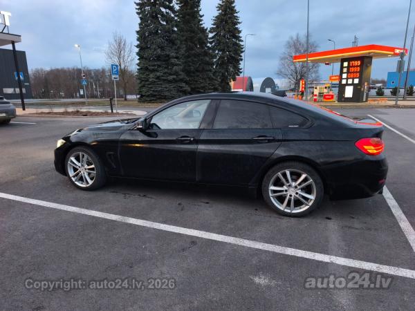 Black BMW 4 Series 2016 in Tallinn, with an engine capacity of 2.00 L and mileage of 290 thousand km for 10500 €, photo 2 on AUTOMOTO.COM.LV