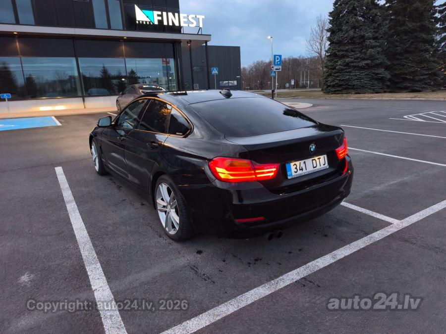 Black BMW 4 Series 2016 in Tallinn, with an engine capacity of 2.00 L and mileage of 290 thousand km for 10500 €, photo 5 on AUTOMOTO.COM.LV