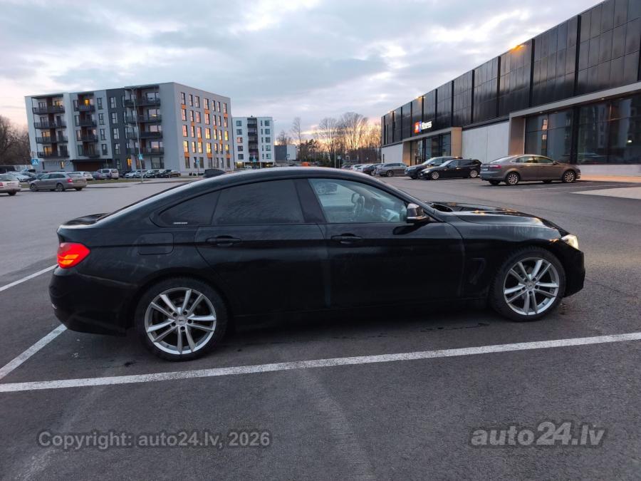 Black BMW 4 Series 2016 in Tallinn, with an engine capacity of 2.00 L and mileage of 290 thousand km for 10500 €, photo 8 on AUTOMOTO.COM.LV