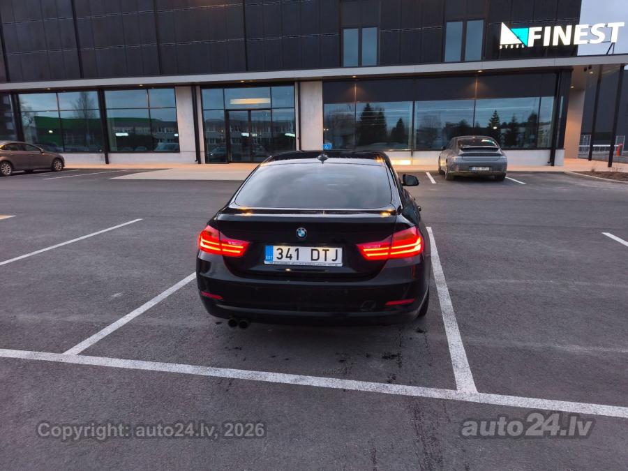 Black BMW 4 Series 2016 in Tallinn, with an engine capacity of 2.00 L and mileage of 290 thousand km for 10500 €, photo 9 on AUTOMOTO.COM.LV