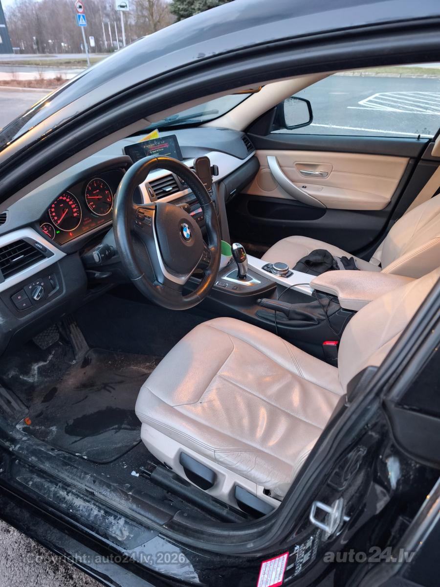 Black BMW 4 Series 2016 in Tallinn, with an engine capacity of 2.00 L and mileage of 290 thousand km for 10500 €, photo 10 on AUTOMOTO.COM.LV