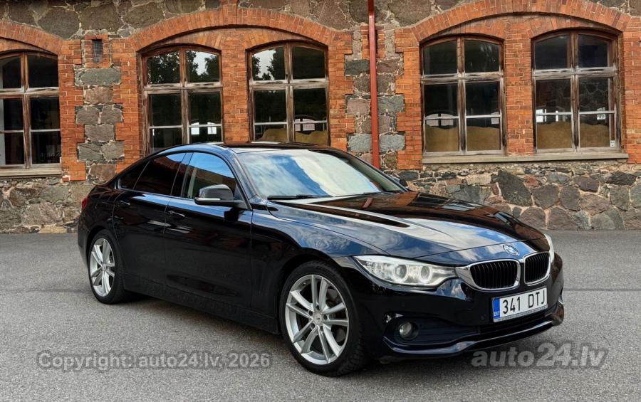 Black BMW 4 Series 2016 in Tartu, with an engine capacity of 2.00 L and mileage of 270 thousand km for 9990 €, photo 3 on AUTOMOTO.COM.LV