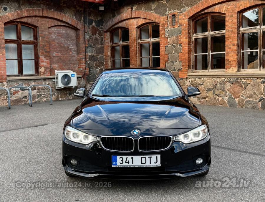 Black BMW 4 Series 2016 in Tartu, with an engine capacity of 2.00 L and mileage of 270 thousand km for 9990 €, photo 4 on AUTOMOTO.COM.LV