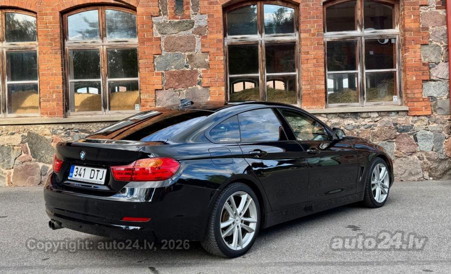 Black BMW 4 Series 2016 in Tartu, with an engine capacity of 2.00 L and mileage of 270 thousand km for 9990 €, photo 5 on AUTOMOTO.COM.LV