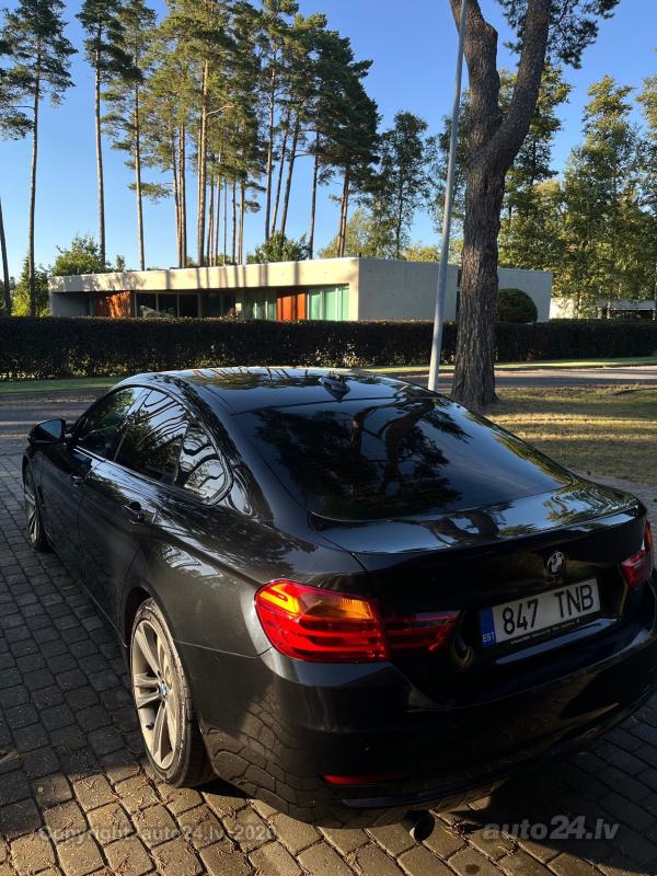 Black BMW 4 Series 2016 in Tallinn, with an engine capacity of 2.00 L and mileage of 147 thousand km for 17500 €, photo 3 on AUTOMOTO.COM.LV