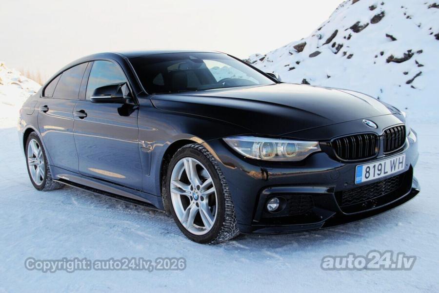 Black BMW 4 Series 2017 in Tartu, with an engine capacity of 2.00 L and mileage of 126 thousand km for 17990 €, photo 3 on AUTOMOTO.COM.LV