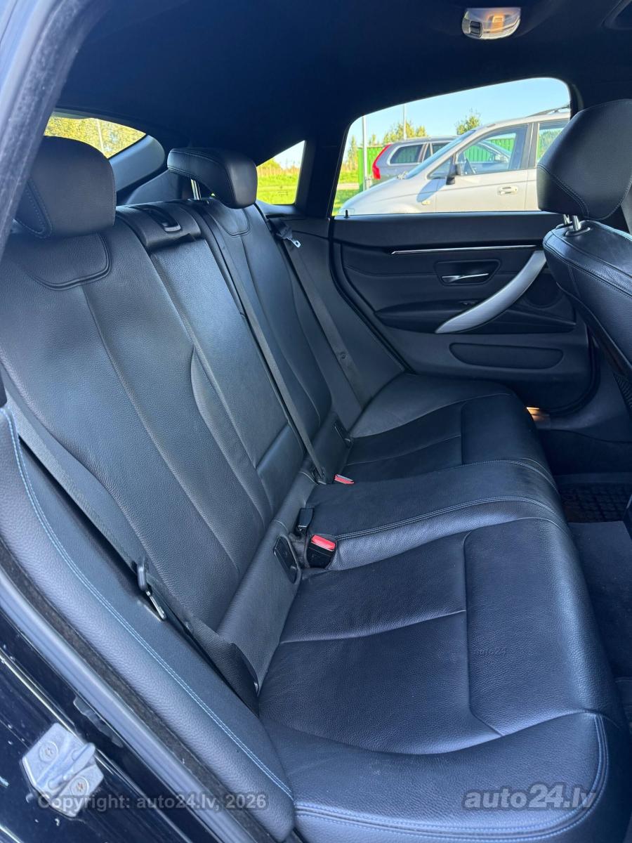 Black BMW 4 Series 2017 in Tallinn, with an engine capacity of 3.00 L and mileage of 244 thousand km for 17900 €, photo 8 on AUTOMOTO.COM.LV