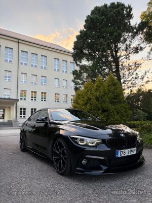 Melns BMW 4 Series 2018 Pērnava, ar dzinēja tilpumu 3.00 L un nobraukumu 156 tūkst. km par 29500 €, foto  vietnē AUTOMOTO.COM.LV