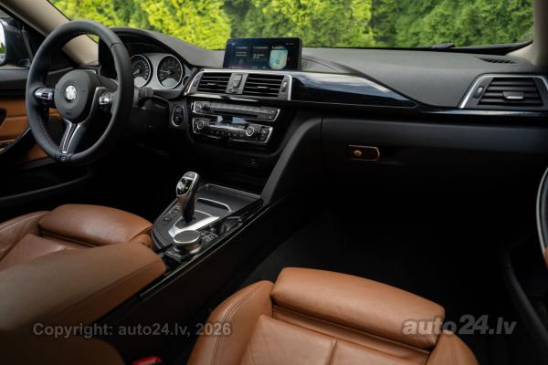 Black BMW 4 Series 2018 in Tallinn, with an engine capacity of 3.00 L and mileage of 108 thousand km for 28900 €, photo 11 on AUTOMOTO.COM.LV