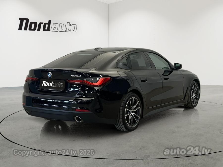 Black BMW 4 Series 2021 in Tallinn, with an engine capacity of 2.00 L and mileage of 160 thousand km for 29900 €, photo 5 on AUTOMOTO.COM.LV
