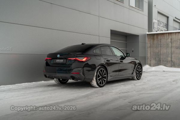 Melns BMW 4 Series 2024 Tartu, ar dzinēja tilpumu 2.00 L un nobraukumu 64 tūkst. km par 44900 €, foto 2 vietnē AUTOMOTO.COM.LV