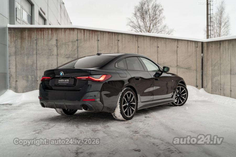 Melns BMW 4 Series 2024 Tartu, ar dzinēja tilpumu 2.00 L un nobraukumu 64 tūkst. km par 44900 €, foto 10 vietnē AUTOMOTO.COM.LV