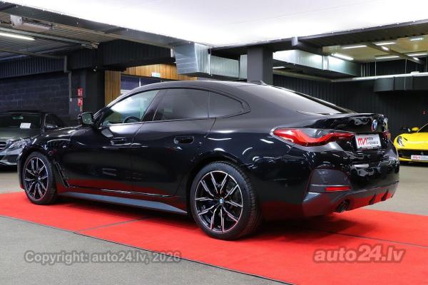 Black BMW 4 Series 2024 in Tallinn, with an engine capacity of 2.00 L and mileage of 54 thousand km for 46495 €, photo 4 on AUTOMOTO.COM.LV