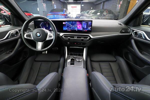 Black BMW 4 Series 2024 in Tallinn, with an engine capacity of 2.00 L and mileage of 54 thousand km for 46495 €, photo 6 on AUTOMOTO.COM.LV