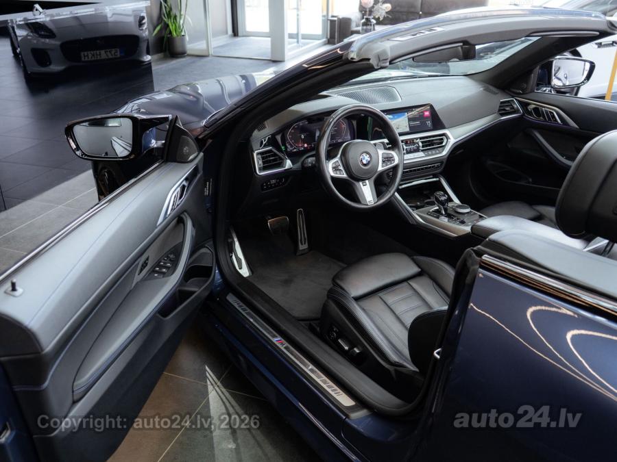 Zils BMW 4 Series 2021 Tallina, ar dzinēja tilpumu 2.00 L un nobraukumu 81 tūkst. km par 43000 €, foto 6 vietnē AUTOMOTO.COM.LV