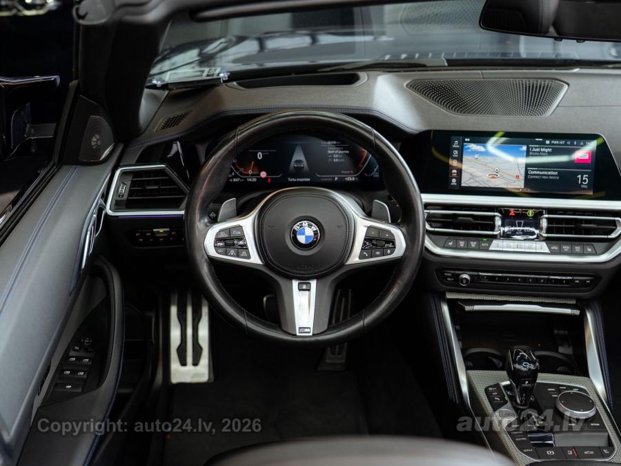 Zils BMW 4 Series 2021 Tallina, ar dzinēja tilpumu 2.00 L un nobraukumu 81 tūkst. km par 43000 €, foto 8 vietnē AUTOMOTO.COM.LV