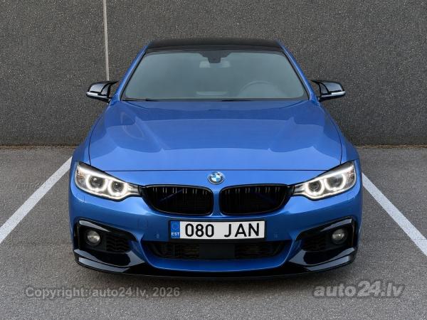Blue BMW 4 Series 2014 in Parnu, with an engine capacity of 3.00 L and mileage of 268 thousand km for 19700 €, photo 3 on AUTOMOTO.COM.LV