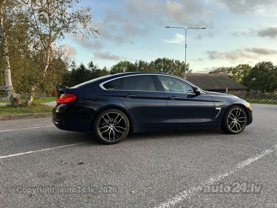 Zils BMW 4 Series 2015 Tallina, ar dzinēja tilpumu 2.00 L un nobraukumu 333 tūkst. km par 12900 €, foto 8 vietnē AUTOMOTO.COM.LV
