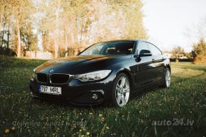 Zils BMW 4 Series 2016 Tallina, ar dzinēja tilpumu 3.00 L un nobraukumu 176 tūkst. km par 16900 €, foto  vietnē AUTOMOTO.COM.LV