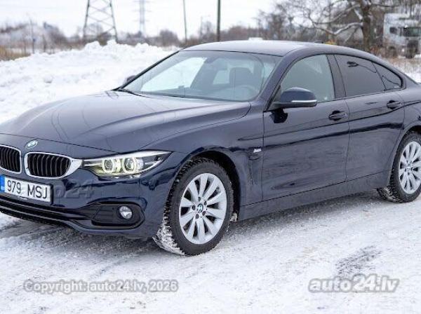 Zils BMW 4 Series 2018 Tallina, ar dzinēja tilpumu 2.00 L un nobraukumu 77 tūkst. km par 25000 €, foto 1 vietnē AUTOMOTO.COM.LV