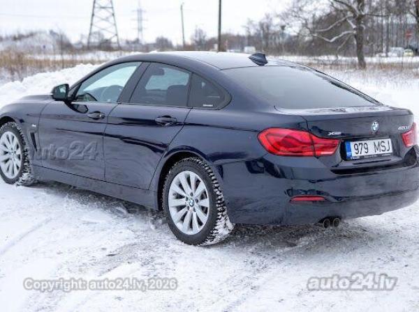 Zils BMW 4 Series 2018 Tallina, ar dzinēja tilpumu 2.00 L un nobraukumu 77 tūkst. km par 25000 €, foto 4 vietnē AUTOMOTO.COM.LV