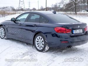 Zils BMW 4 Series 2018 Tallina, ar dzinēja tilpumu 2.00 L un nobraukumu 77 tūkst. km par 25000 €, foto 4 vietnē AUTOMOTO.COM.LV