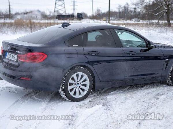 Blue BMW 4 Series 2018 in Tallinn, with an engine capacity of 2.00 L and mileage of 77 thousand km for 25000 €, photo 5 on AUTOMOTO.COM.LV