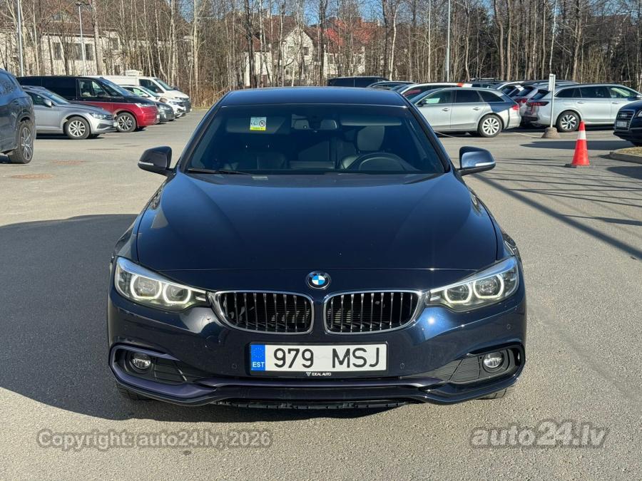 Zils BMW 4 Series 2018 Tallina, ar dzinēja tilpumu 2.00 L un nobraukumu 79 tūkst. km par 25900 €, foto 3 vietnē AUTOMOTO.COM.LV