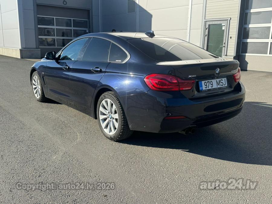 Zils BMW 4 Series 2018 Tallina, ar dzinēja tilpumu 2.00 L un nobraukumu 79 tūkst. km par 25900 €, foto 8 vietnē AUTOMOTO.COM.LV