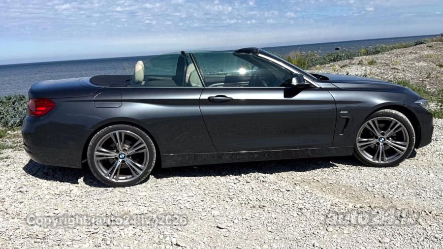 Grey BMW 4 Series 2016 in Tallinn, with an engine capacity of 2.00 L and mileage of 68 thousand km for 26500 €, photo 5 on AUTOMOTO.COM.LV