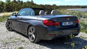 Grey BMW 4 Series 2016 in Tallinn, with an engine capacity of 2.00 L and mileage of 68 thousand km for 26500 €, photo 6 on AUTOMOTO.COM.LV