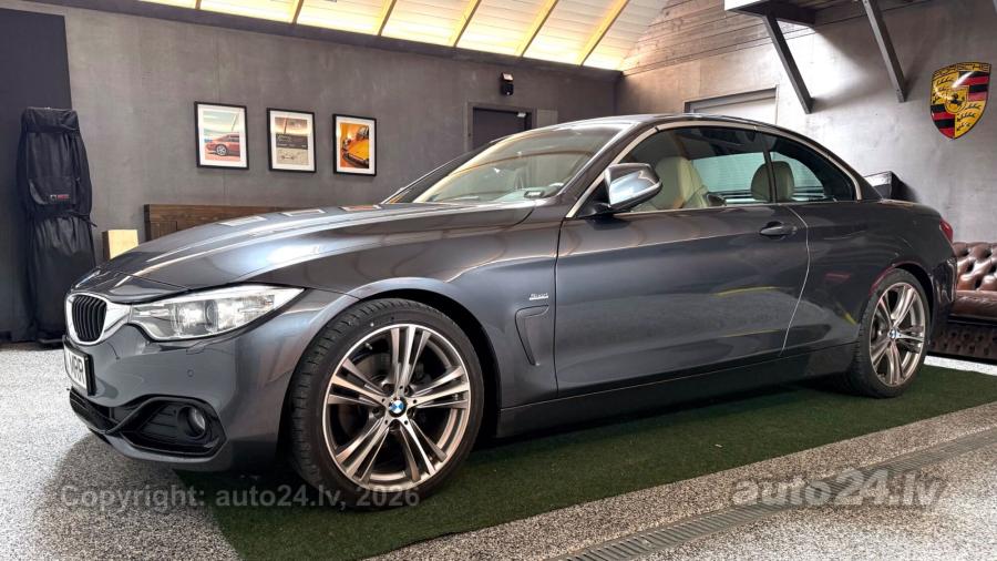 Grey BMW 4 Series 2016 in Tallinn, with an engine capacity of 2.00 L and mileage of 68 thousand km for 26500 €, photo 8 on AUTOMOTO.COM.LV