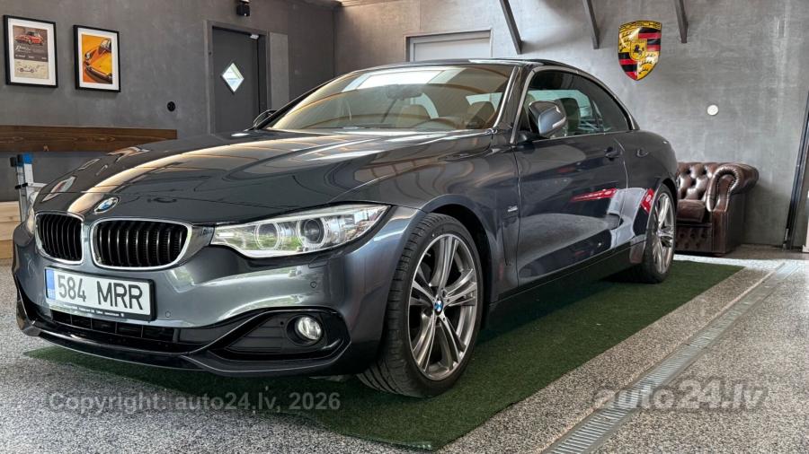 Grey BMW 4 Series 2016 in Tallinn, with an engine capacity of 2.00 L and mileage of 68 thousand km for 26500 €, photo 12 on AUTOMOTO.COM.LV