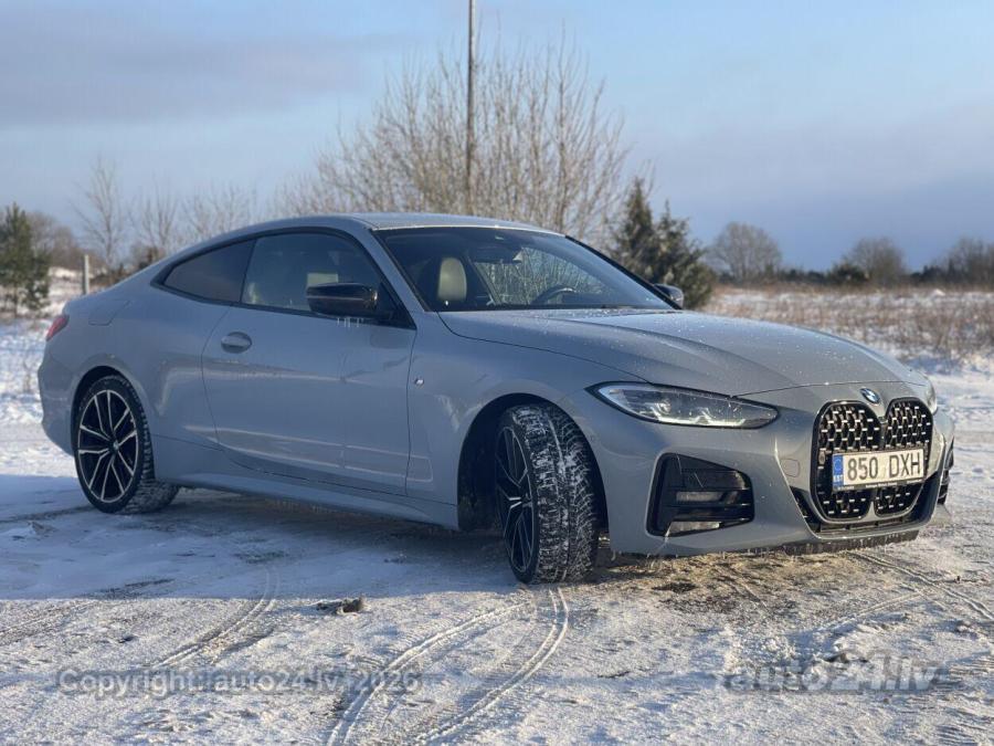 Pelēks BMW 4 Series 2022 Tallina, ar dzinēja tilpumu 2.00 L un nobraukumu 46 tūkst. km par 39000 €, foto 1 vietnē AUTOMOTO.COM.LV