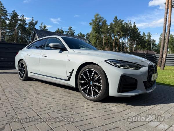 Pelēks BMW 4 Series 2023 Tallina, ar dzinēja tilpumu 2.00 L un nobraukumu 67 tūkst. km par 42500 €, foto 2 vietnē AUTOMOTO.COM.LV