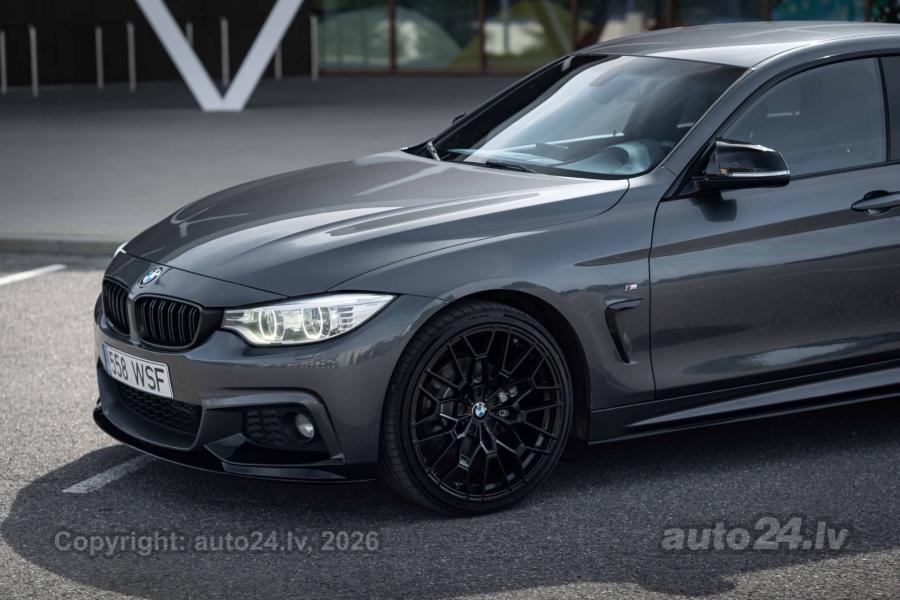 Grey BMW 4 Series 2015 in Tallinn, with an engine capacity of 2.00 L and mileage of 255 thousand km for 14800 €, photo 3 on AUTOMOTO.COM.LV