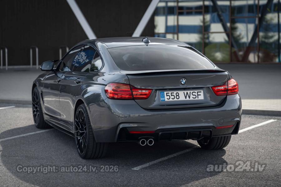 Grey BMW 4 Series 2015 in Tallinn, with an engine capacity of 2.00 L and mileage of 255 thousand km for 14800 €, photo 8 on AUTOMOTO.COM.LV
