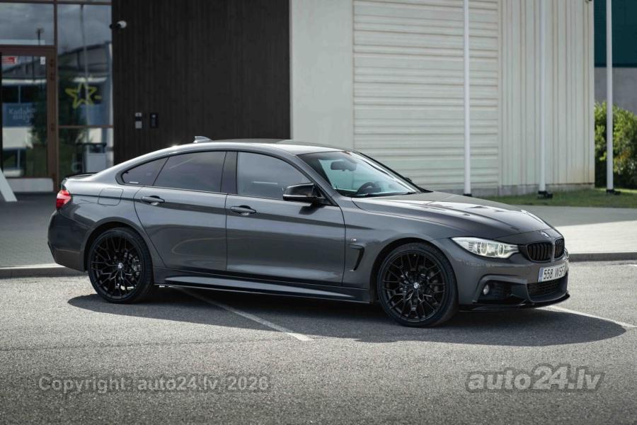 Grey BMW 4 Series 2015 in Tallinn, with an engine capacity of 2.00 L and mileage of 255 thousand km for 14800 €, photo 10 on AUTOMOTO.COM.LV