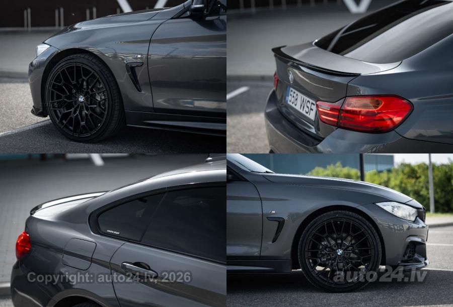 Grey BMW 4 Series 2015 in Tallinn, with an engine capacity of 2.00 L and mileage of 255 thousand km for 14800 €, photo 22 on AUTOMOTO.COM.LV