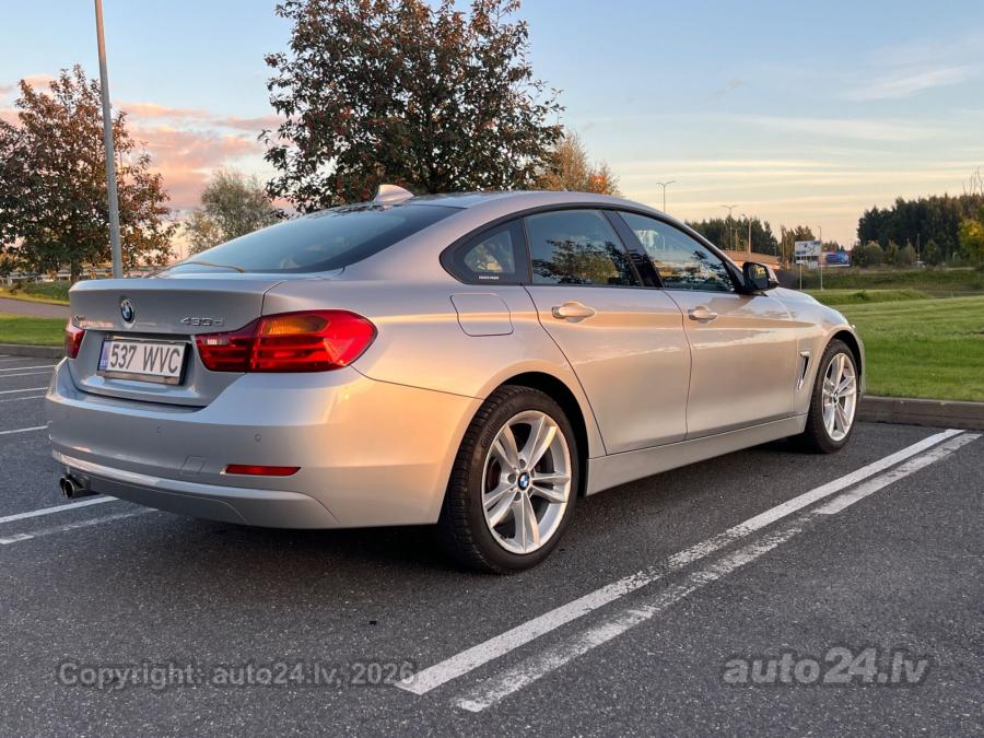 Grey BMW 4 Series 2015 in Tartu, with an engine capacity of 3.00 L and mileage of 251 thousand km for 14200 €, photo 5 on AUTOMOTO.COM.LV