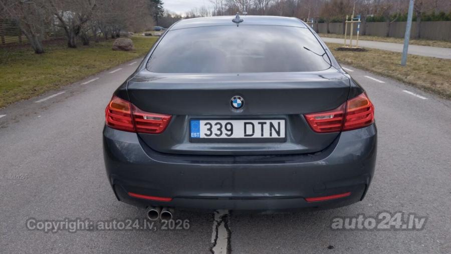Pelēks BMW 4 Series 2016 Tallina, ar dzinēja tilpumu 3.00 L un nobraukumu 240 tūkst. km par 17900 €, foto 6 vietnē AUTOMOTO.COM.LV