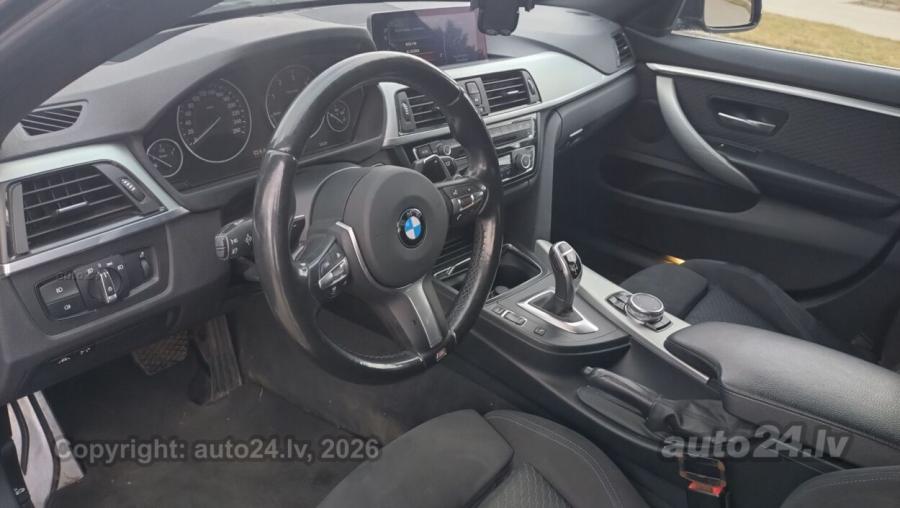 Pelēks BMW 4 Series 2016 Tallina, ar dzinēja tilpumu 3.00 L un nobraukumu 240 tūkst. km par 17900 €, foto 13 vietnē AUTOMOTO.COM.LV