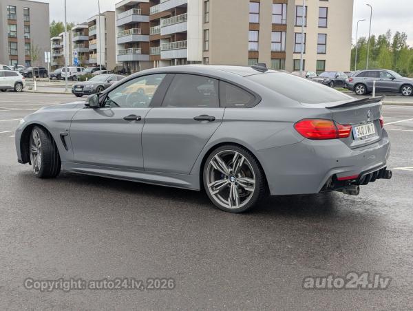 Grey BMW 4 Series 2016 in Tallinn, with an engine capacity of 2.00 L and mileage of 115 thousand km for 22490 €, photo 4 on AUTOMOTO.COM.LV