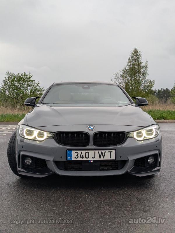 Grey BMW 4 Series 2016 in Tallinn, with an engine capacity of 2.00 L and mileage of 115 thousand km for 22490 €, photo 6 on AUTOMOTO.COM.LV