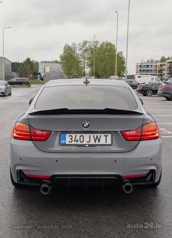 Grey BMW 4 Series 2016 in Tallinn, with an engine capacity of 2.00 L and mileage of 115 thousand km for 22490 €, photo 7 on AUTOMOTO.COM.LV